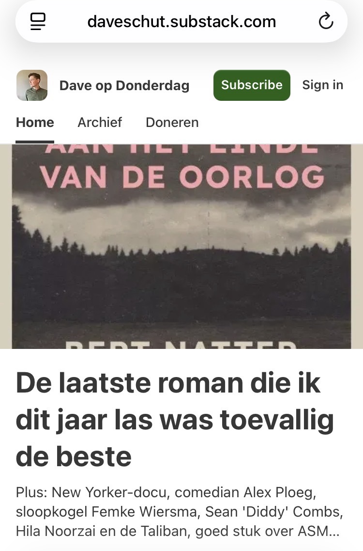 Hoe heeft ie dit in vredesnaam gedaan? – Bert Natter